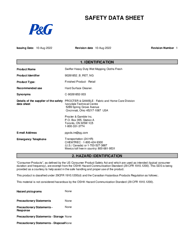 Swiffer Sweeper 2-in-1 Dry + Wet Floor Mopping and Sweeping Kit | Grand ...