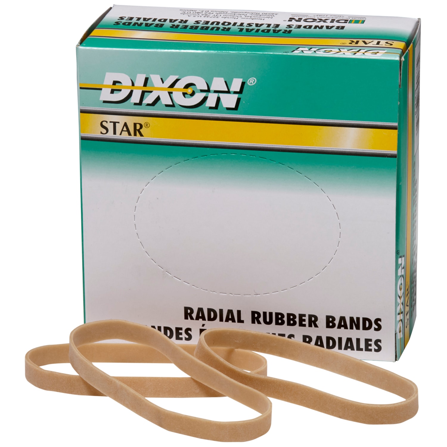 Dixon Star Radial Rubber Bands, Size #64, 1/4-Lb/BX | Grand & Toy