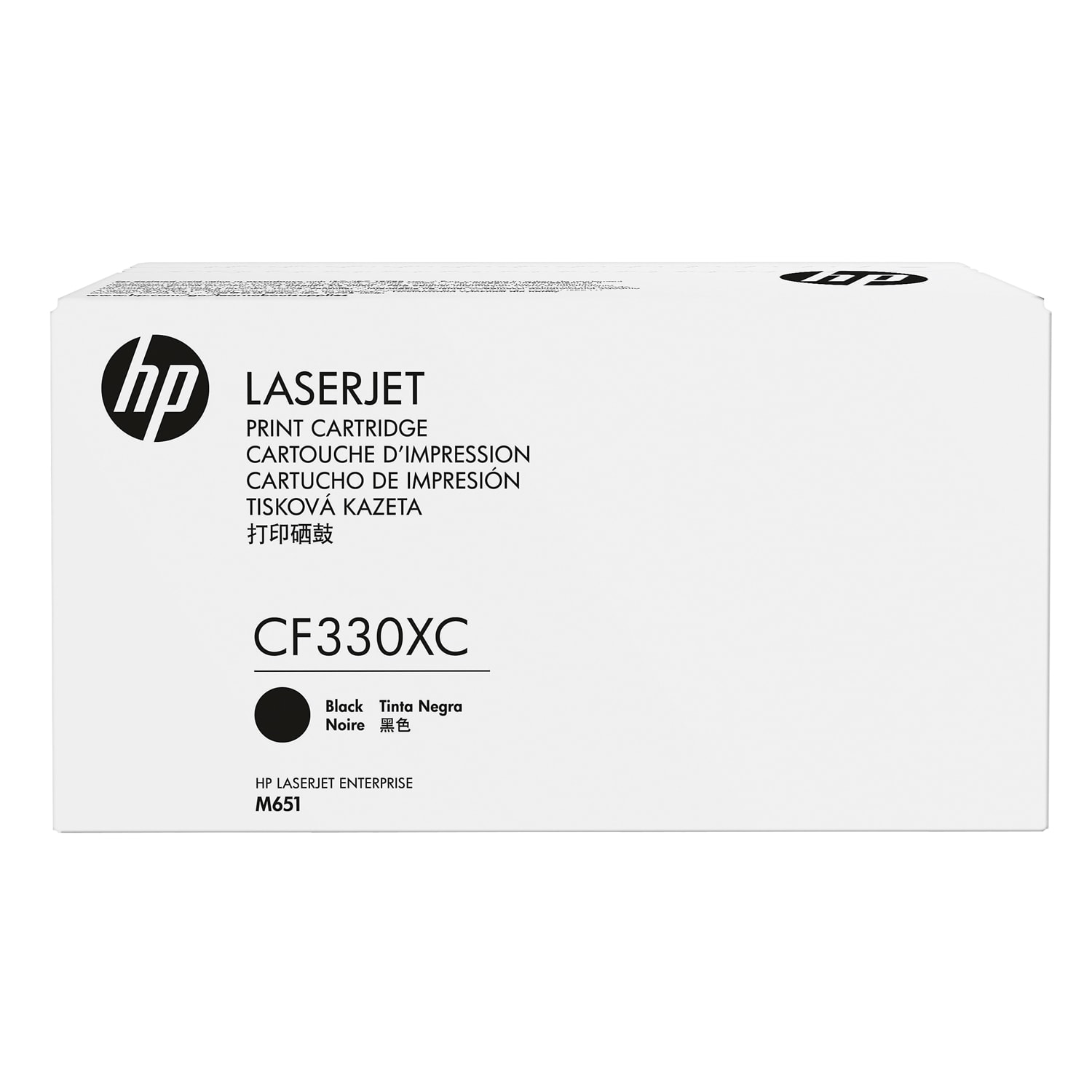 HP 654X Black High Yield Contract Toner Cartridge (CF330X) | Grand & Toy