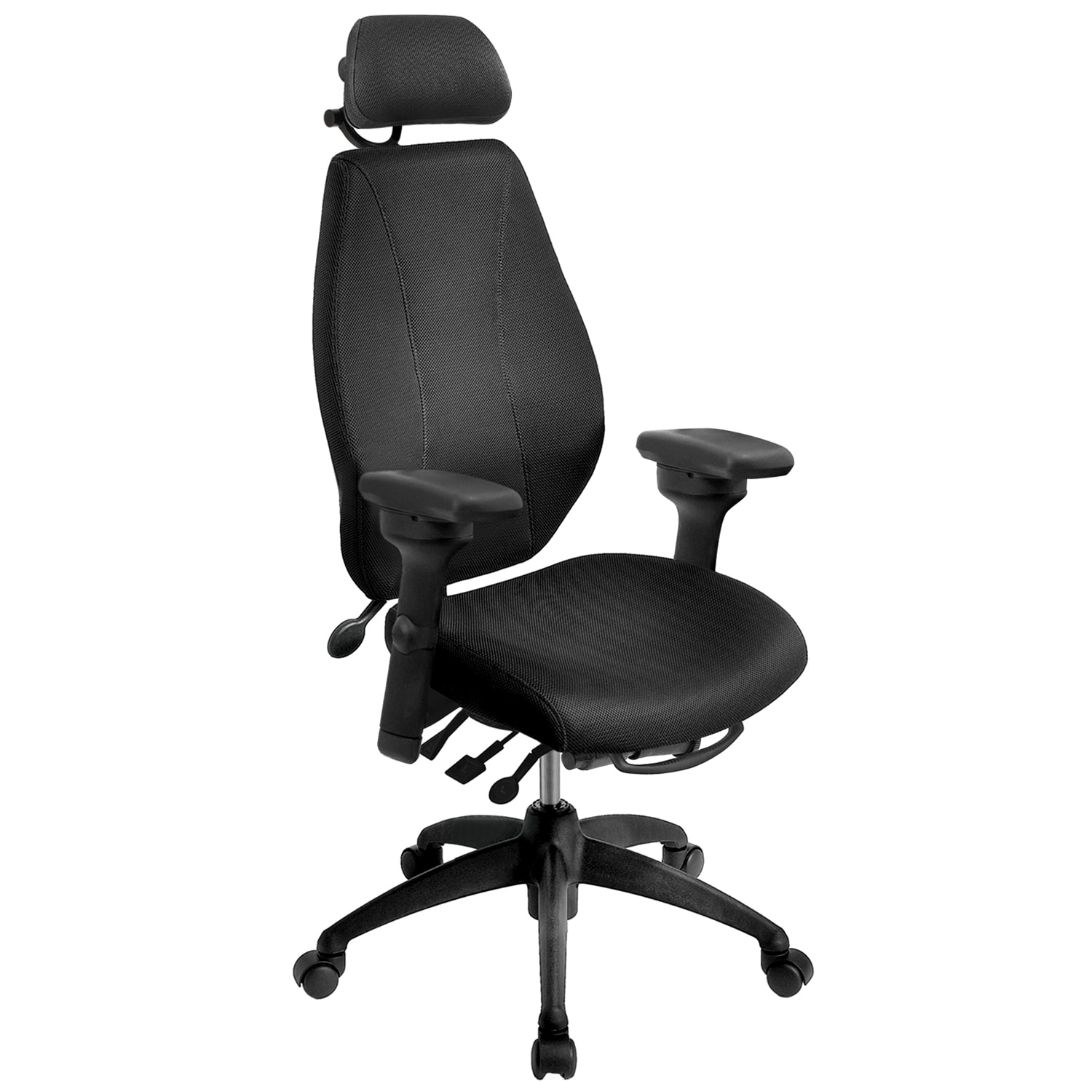 ergoCentric airCentric Multi-Tilt Office Chair With Adjustable Headrest ...
