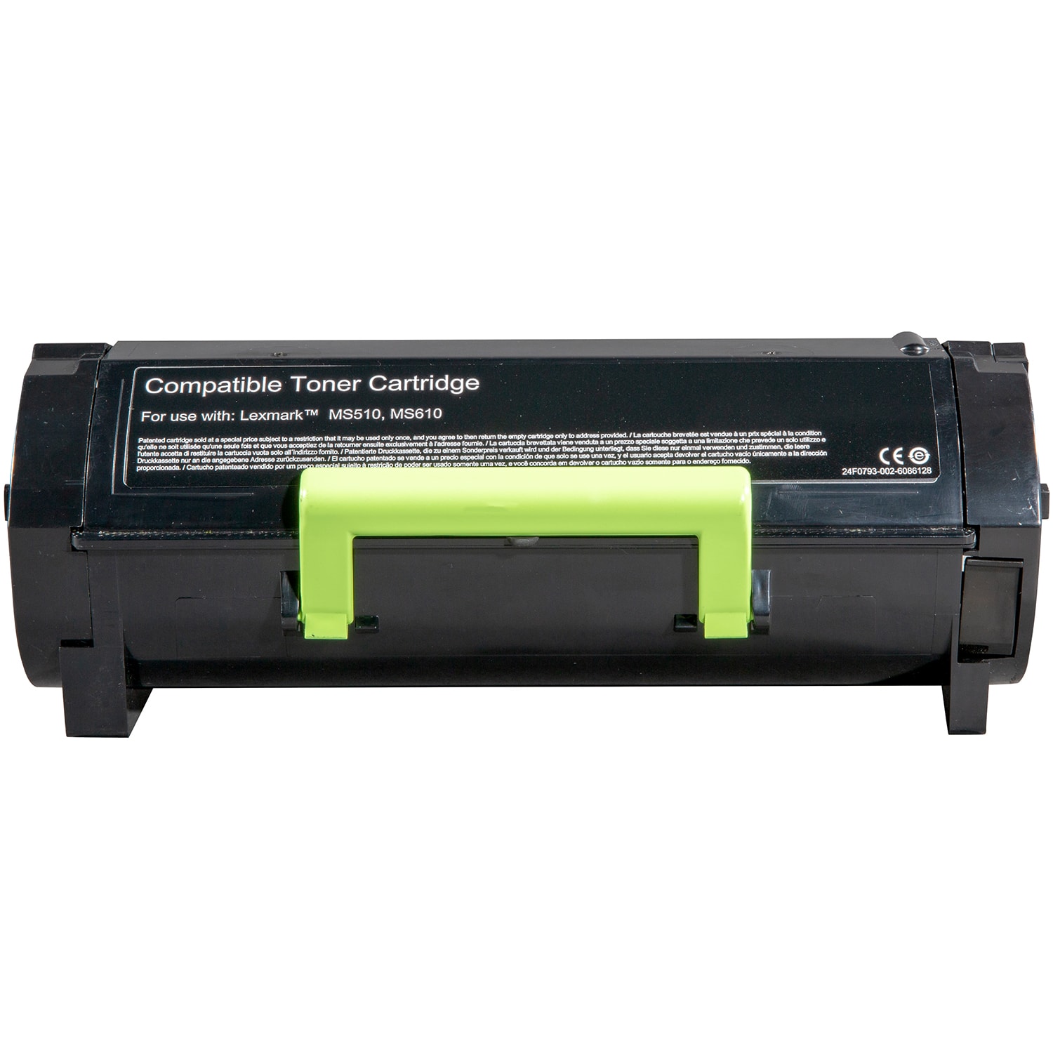 Static Control Lexmark Compatible Black Extra-High Yield Toner ...