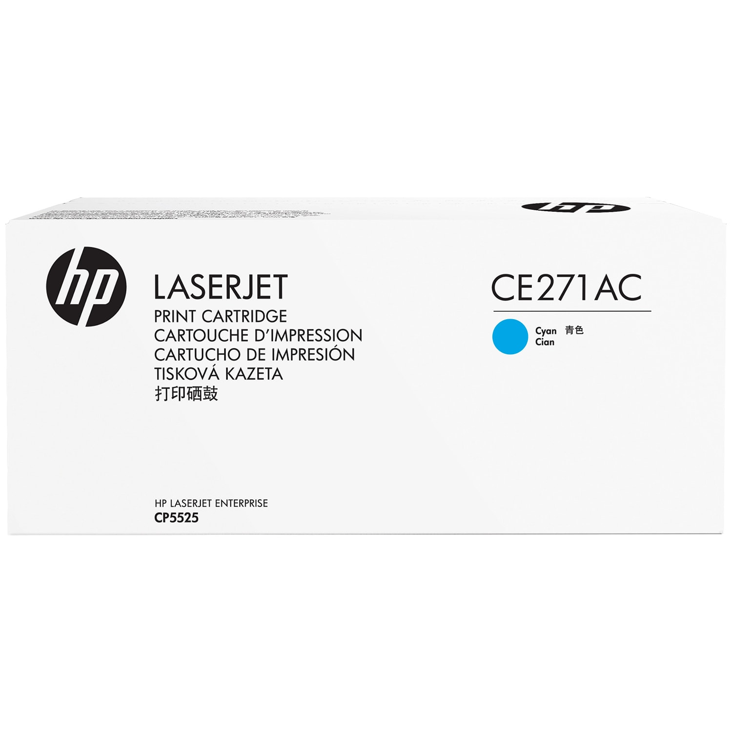 Cartouche de toner contractuel à rendement standard HP 650A (CE271A ...