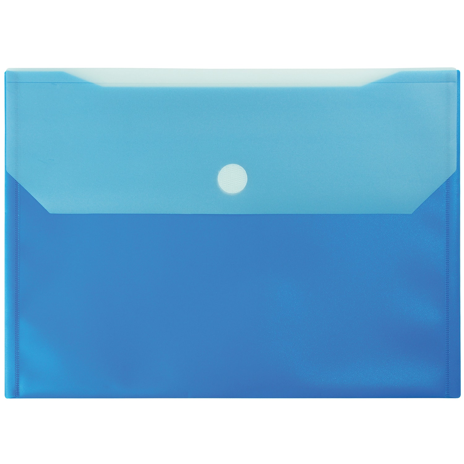 Winnable Double Pocket Envelope with Velcro Closure, Blue, Letter Size ...