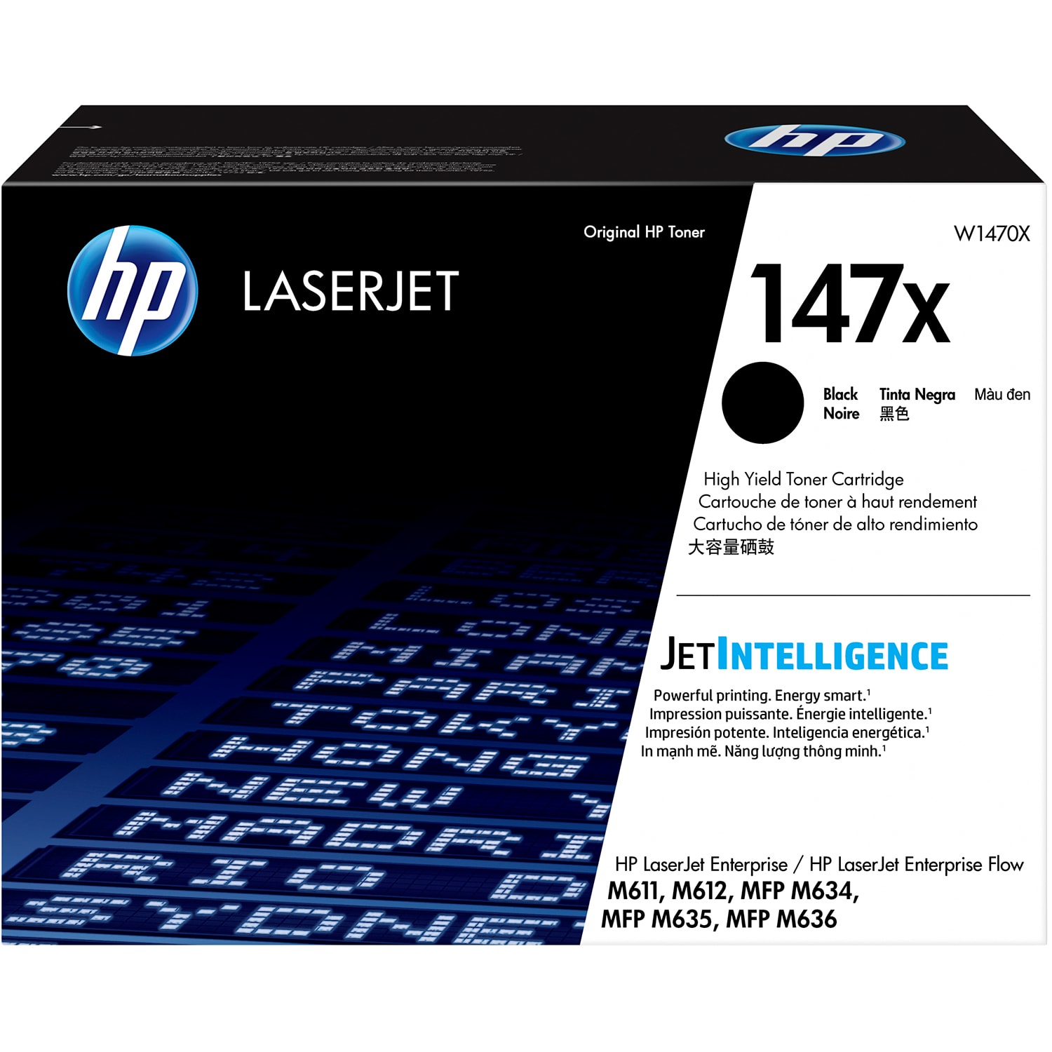 Cartouche de toner à rendement élevé HP 147X (W1470X), noir | Grand & Toy