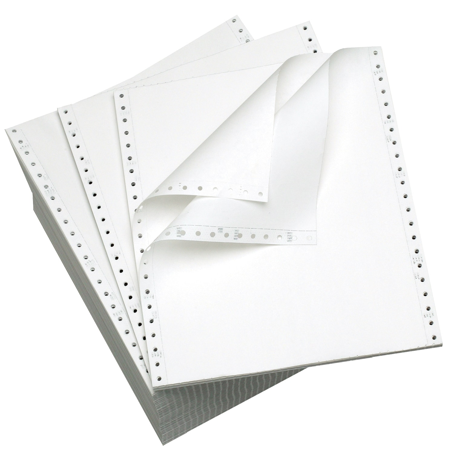 A 4 Printer Paper 9-1/2 X 11 Inches Carbonless Continuous Forms ...