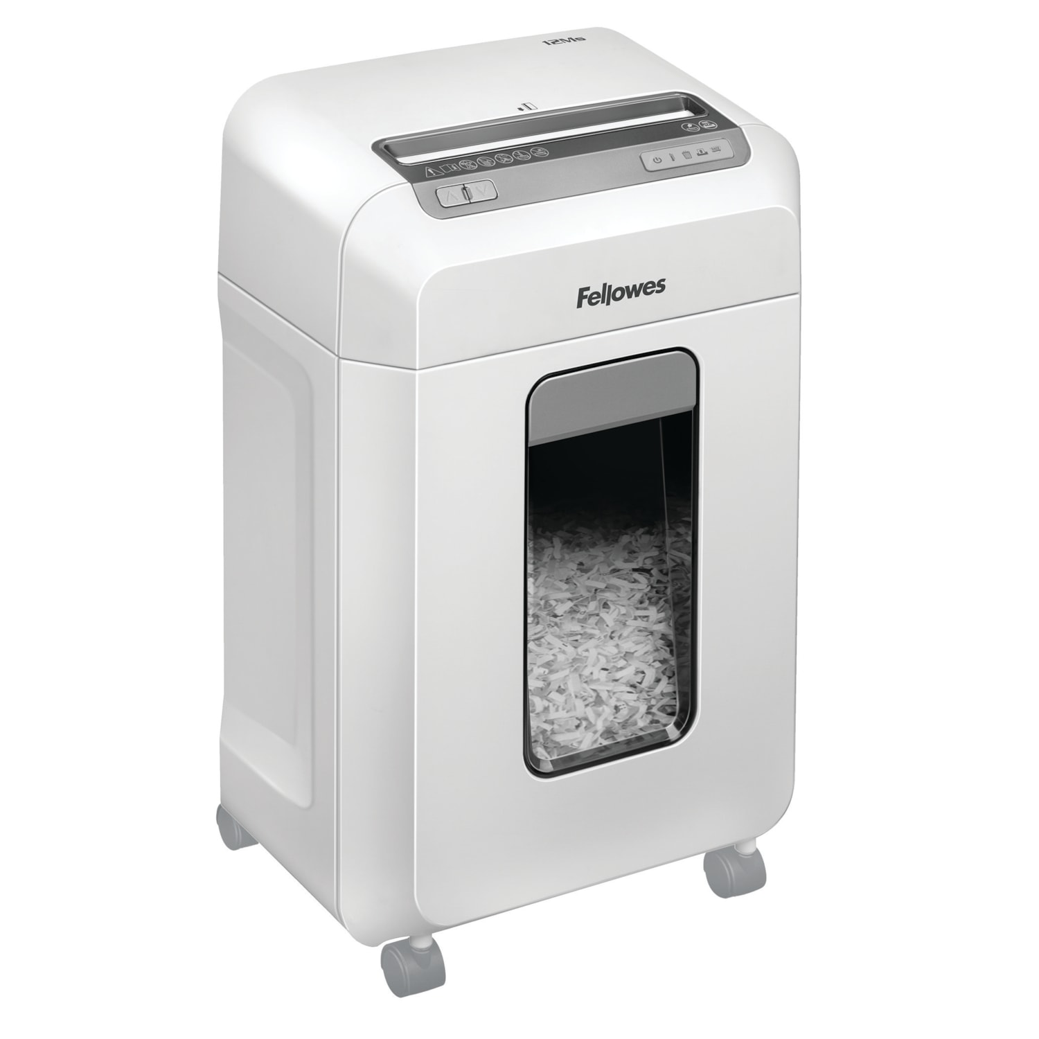 Fellowes Microshred 12Ms Shredder, Micro-Cut, 12-Sheet Capacity, P-4 ...