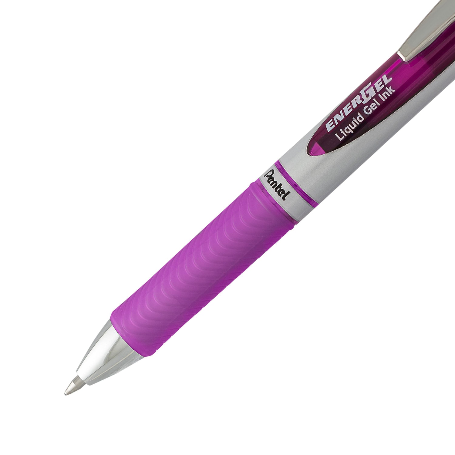 Pentel EnerGel Rétractable Stylo à Encre Gel, Violet, Moyenne 0,7 mm ...