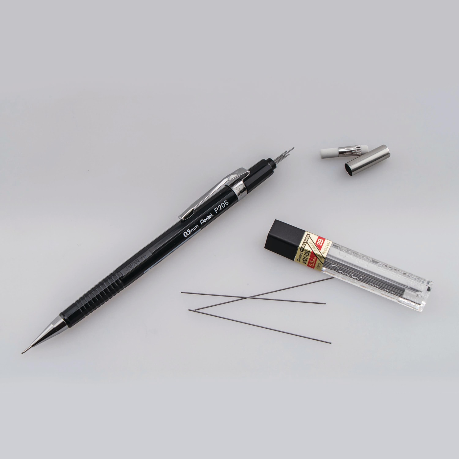 Pentel Sharp Mechanical Drafting Pencil, 0.5 mm, Black Barrel | Grand & Toy