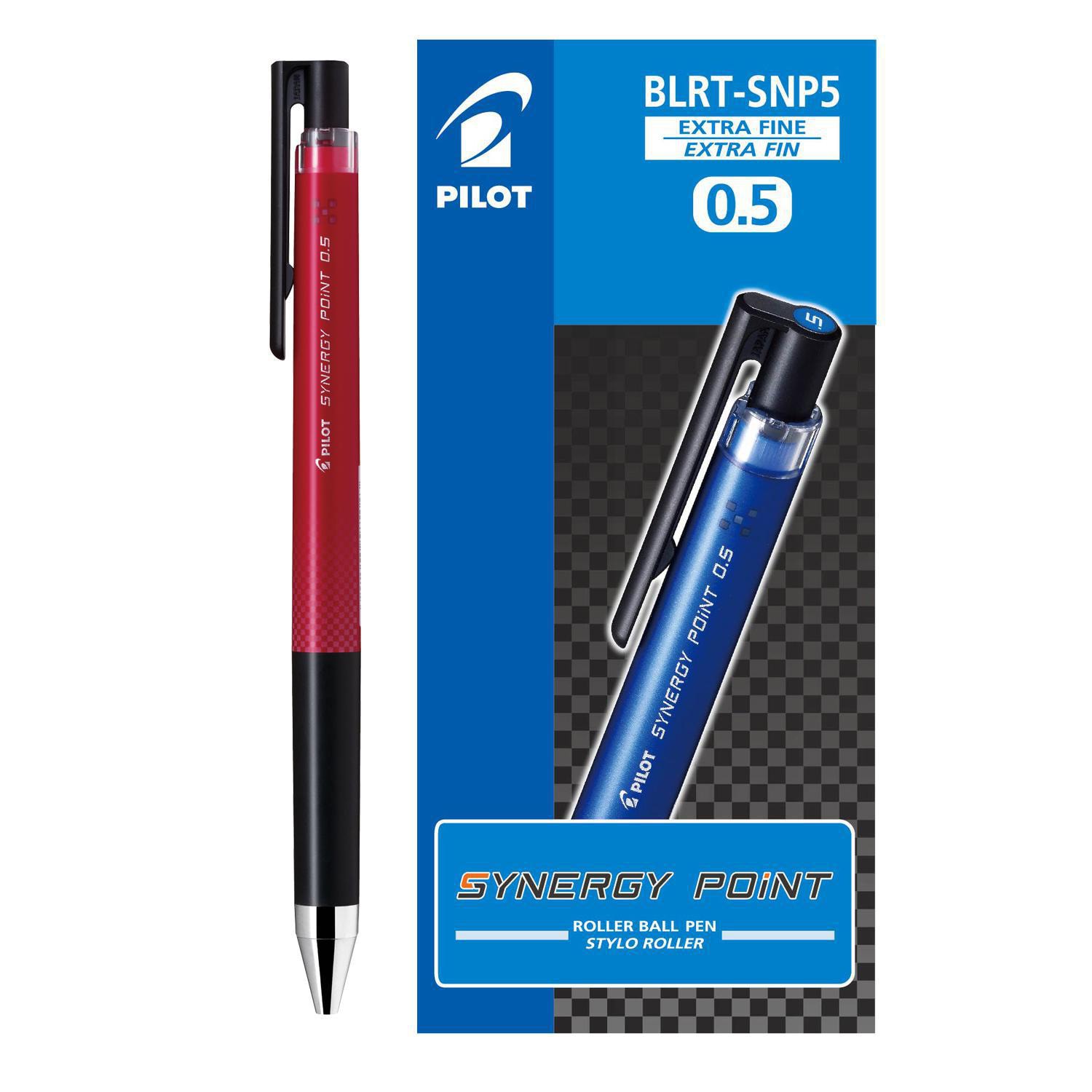 Pilot Synergy Point Rollerball Pen, Red, Extra Fine 0.5 mm, Box of 12 ...