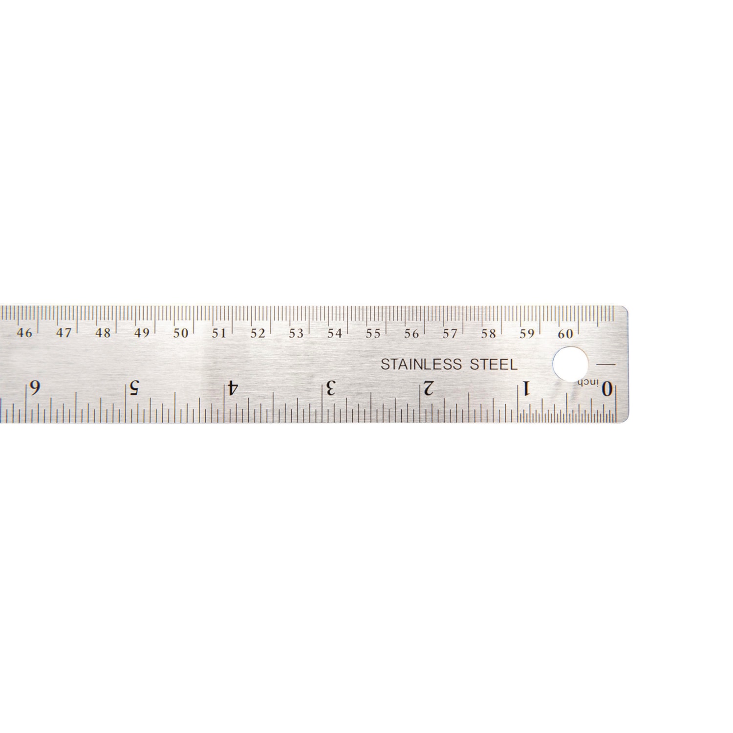 Westcott 24" Stainless-Steel Ruler with Non-Slip Cork Base | Grand & Toy