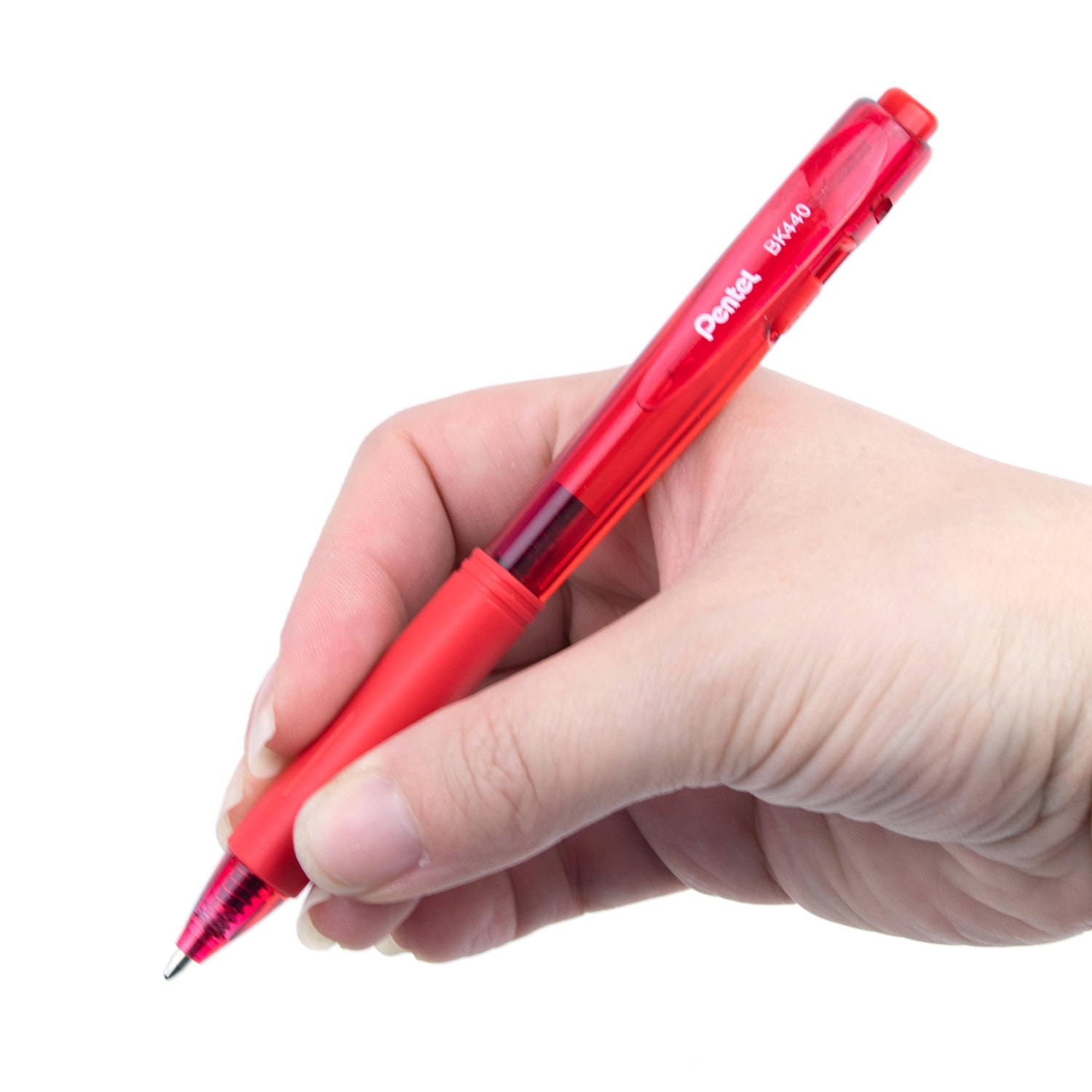 Pentel EnerGel X Retractable Liquid Gel Rollerball Pen, Red, Fine 0.5 ...