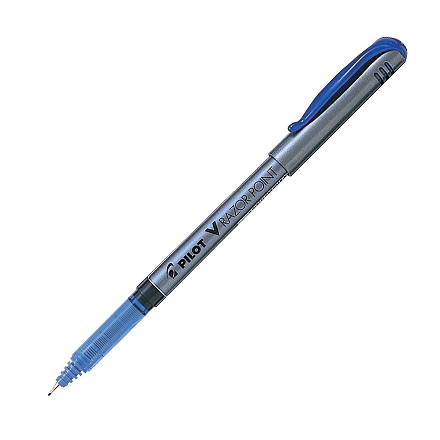 Pilot V Razor Point Liquid Ink Marker Pen, Blue, Extra Fine Tip, Pack ...