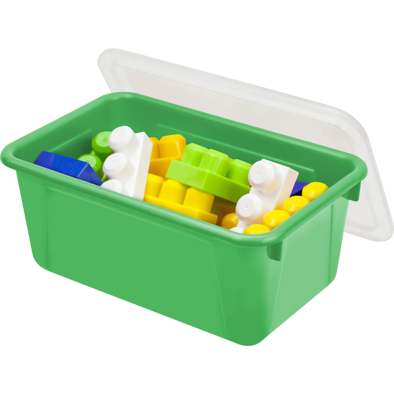 Storex Classroom Cubby Bin With Lid Red Grand And Toy