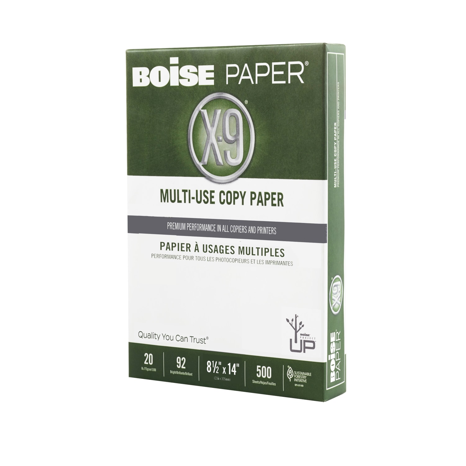 Papier à usages multiples X-9 Boise, format légal (8-1/2 po x 14 po ...