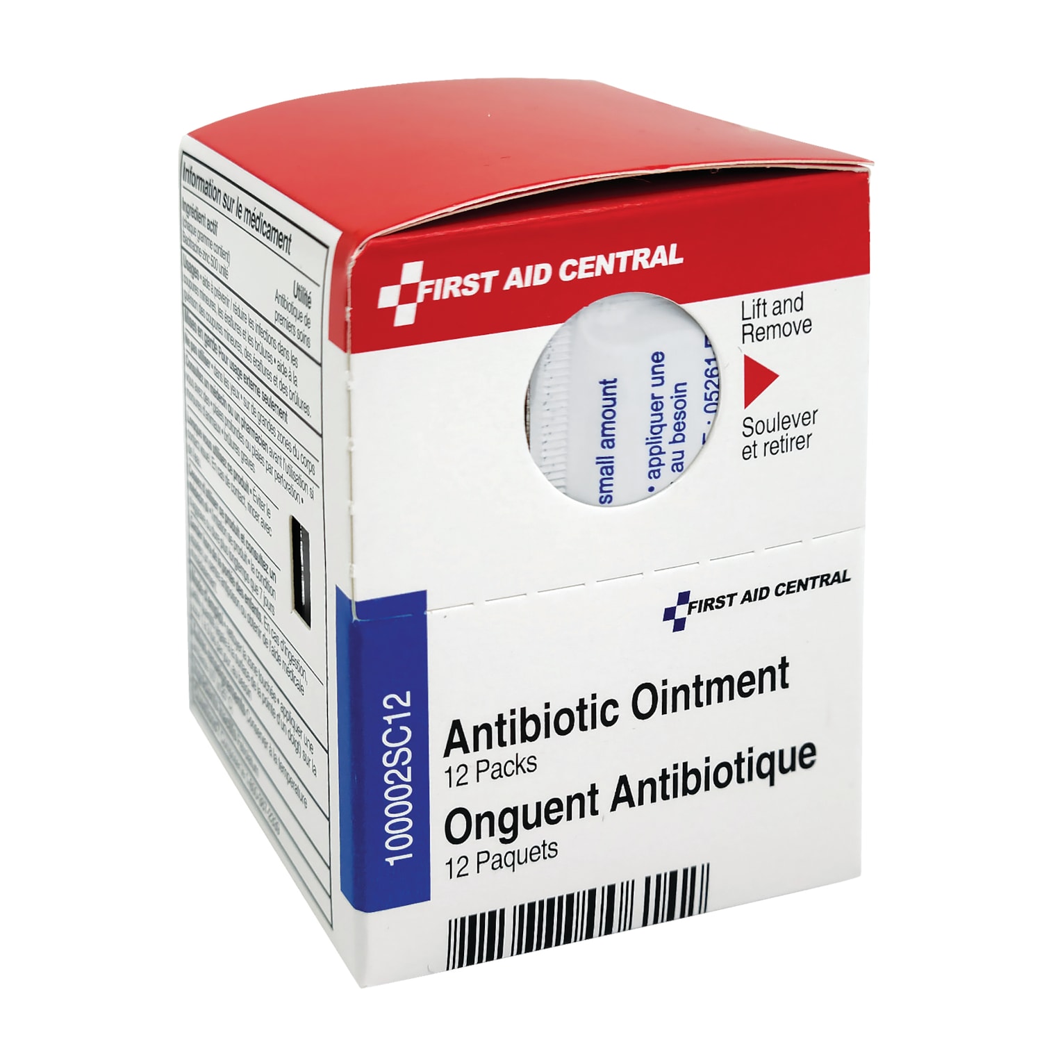 Smart Compliance Antibiotic Ointment Refill, 0.9g, 12/Box | Grand & Toy