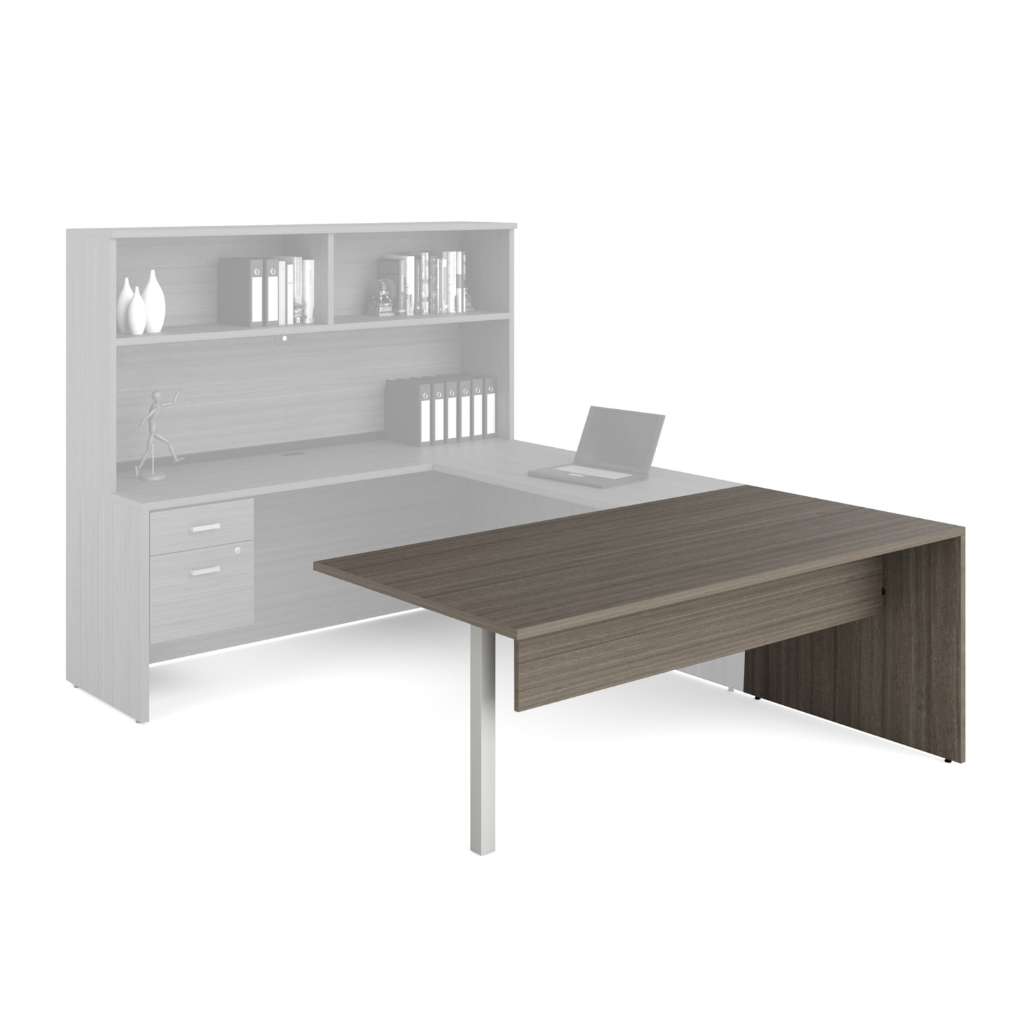 Offices to Go - Newland Desk Island w/Square Post Leg - 66x30 ...