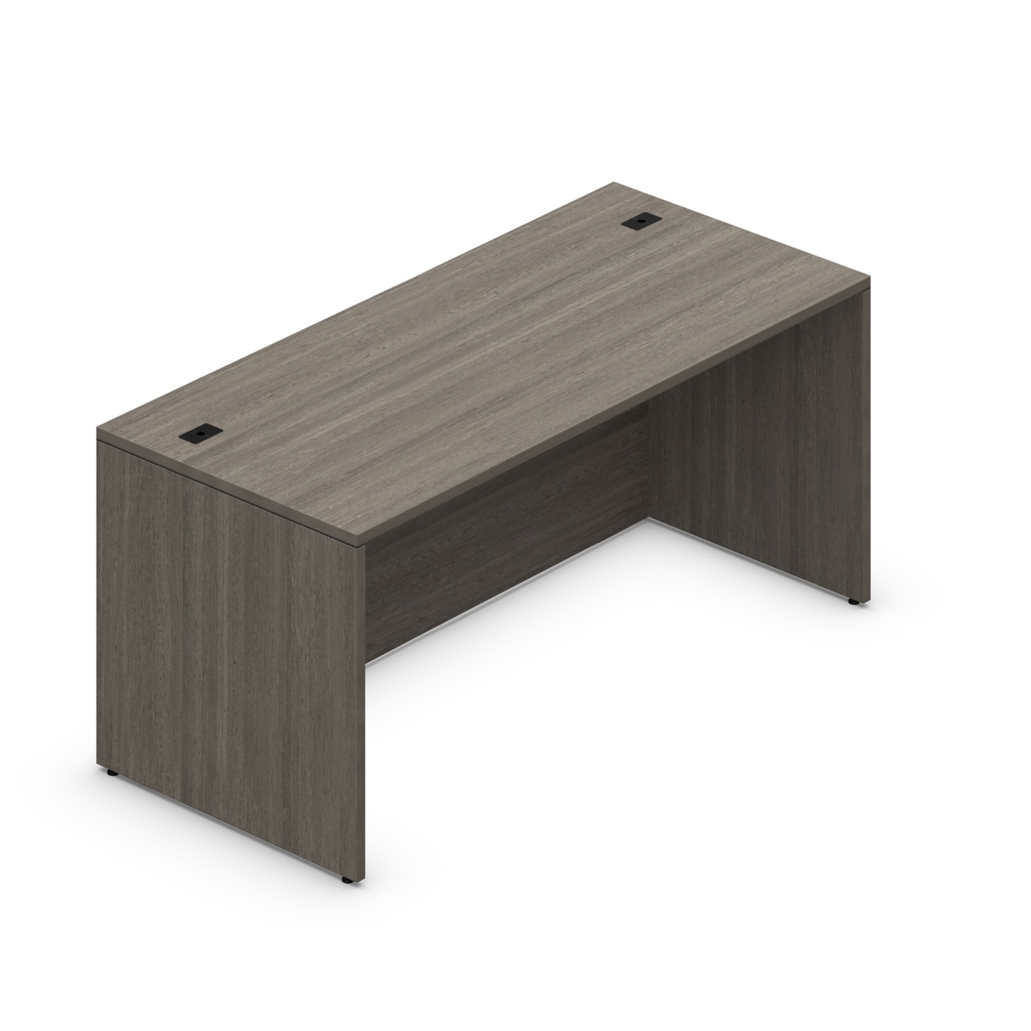 Offices to Go - Newland Rectangular Desk - 72x30" - Absolute Acajou ...