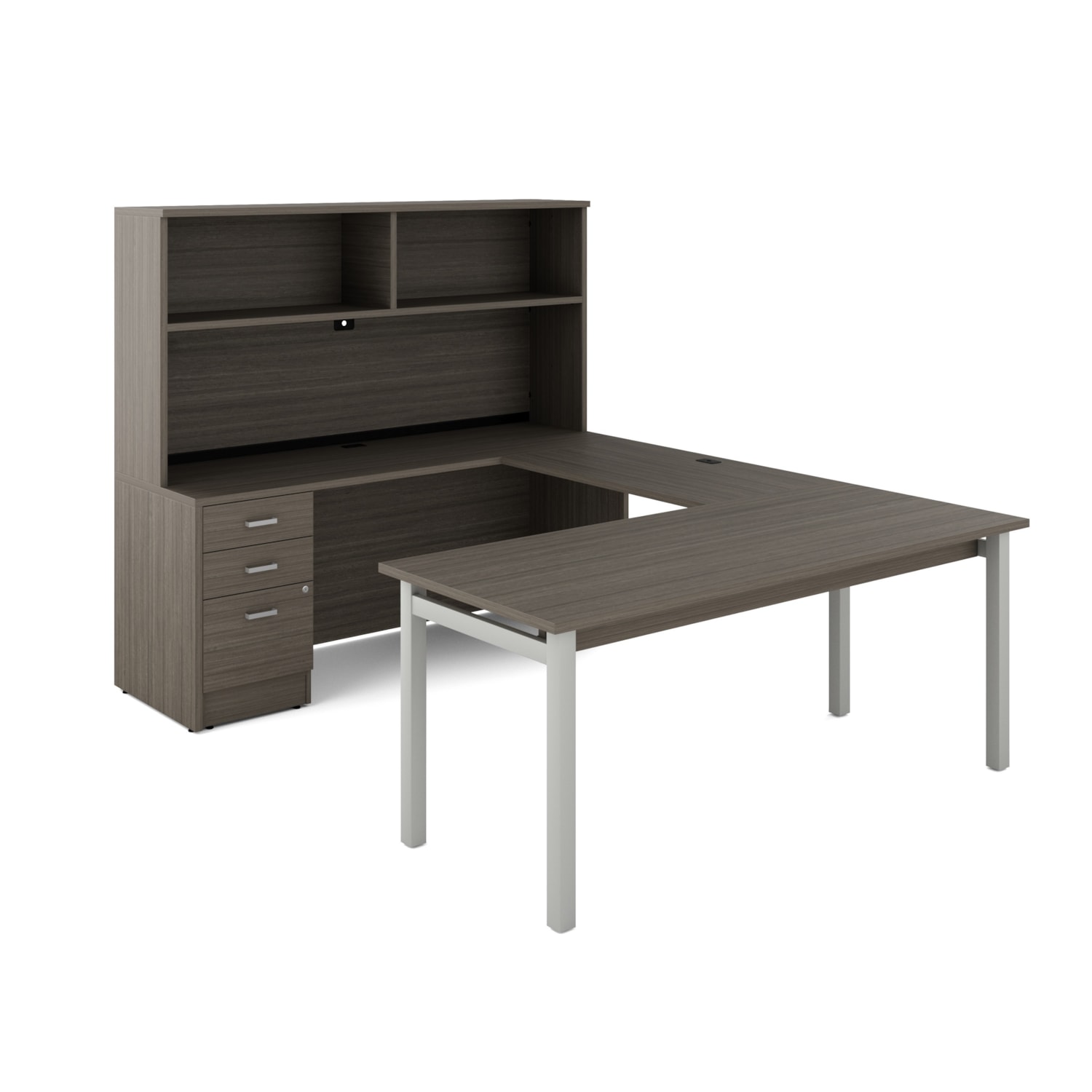 Offices to Go - Newland U-Shaped Office Suite - 72x96" - Absolute ...