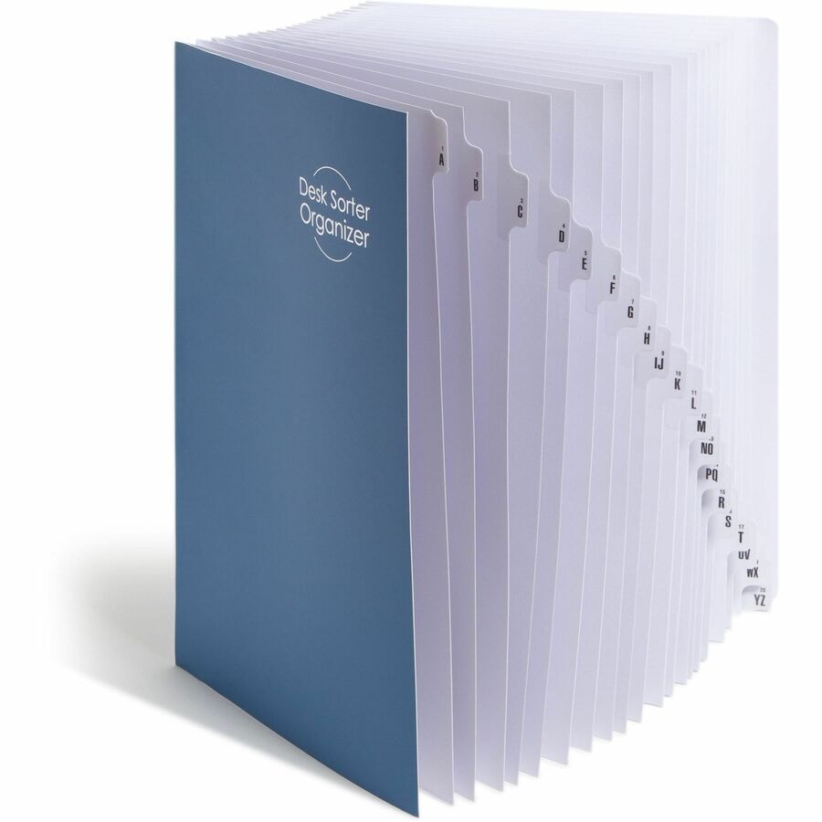 Smead Desk File/Sorter - 20 x Divider(s) - Character - A-Z - Legal - 8. ...