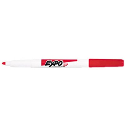 Expo Low-Odor Dry-erase Markers - Fine Marker Point - Red Ink - 1 Each ...