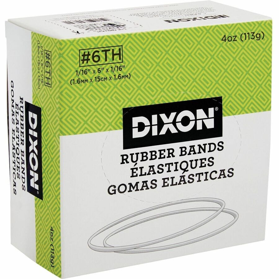 Dixon Star Radial Rubber Band - Size #6TH - 1/16"x 6" , 1/4lb (114g ...