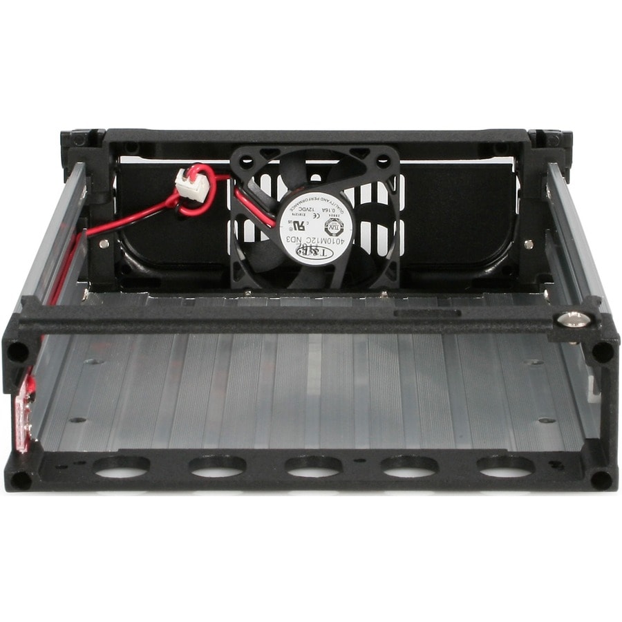 StarTech.com Aluminum Black SATA Hard Drive Drawer - Storage mobile ...
