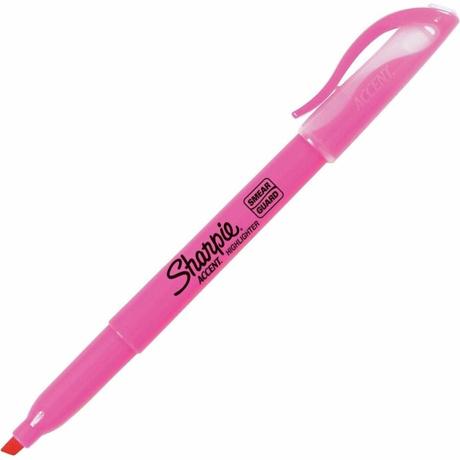 Sharpie Highlighter - Pocket - Chisel Marker Point - Fluorescent Pink ...