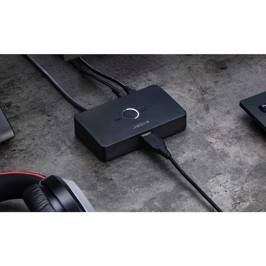 Jabra LINK 950 Headset Switch - Acrylonitrile Butadiene Styrene (ABS ...