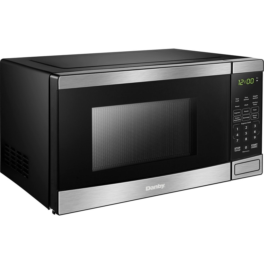 Danby 0.7 cuft Microwave with Stainless Steel Front - 19.82 L Capacity ...
