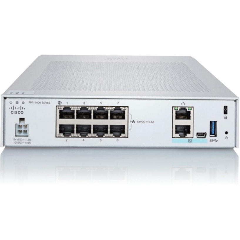Cisco Firepower 1140 Network Security/Firewall Appliance - 8 Port ...