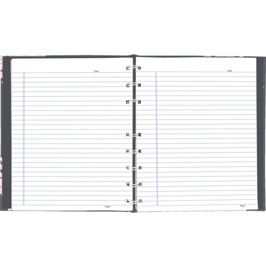 Blueline Pink Ribbon/NotePro Notebook - 150 Pages - Twin Wirebound - 15 ...