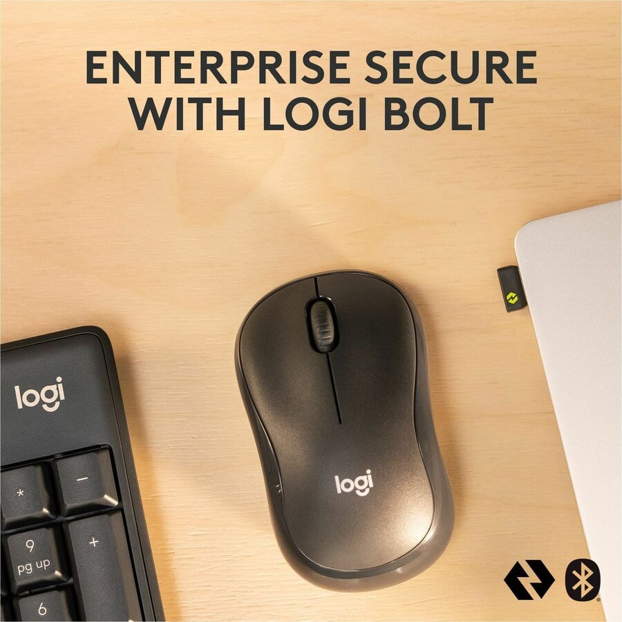 Logitech MK370 Combo for Business Wireless Keyboard and Silent Mouse ...