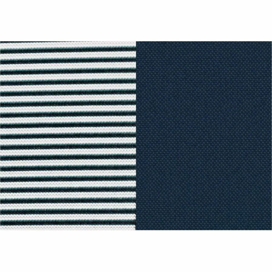 HDL Echo Mid-Back Chair, Navy - Navy Seat Color - Fabric Seat Material ...