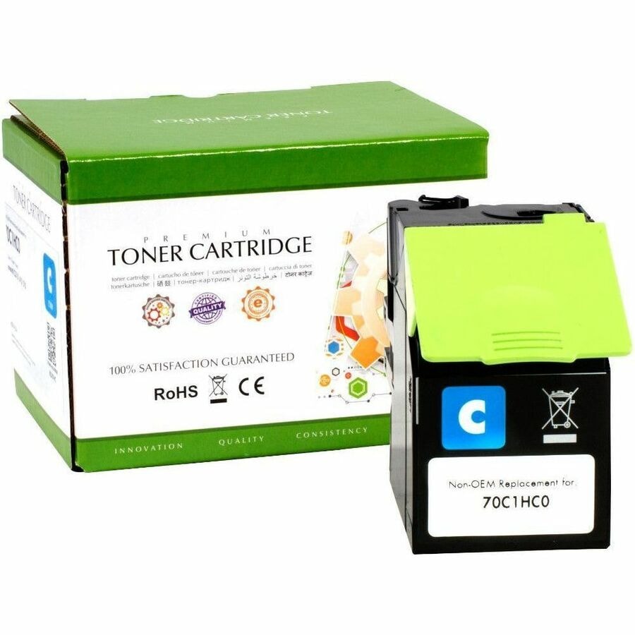 Static Control Remanufactured Laser Toner Cartridge 701HC (70C1HC0 ...