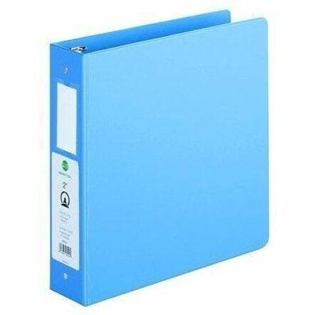Grand & Toy 2" Economy Letter-Size Round-Ring Binder, Light Blue ...