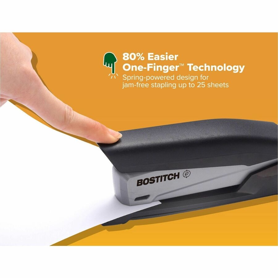 Bostitch InPower Spring-Powered Antimicrobial Desktop Stapler - Staples ...