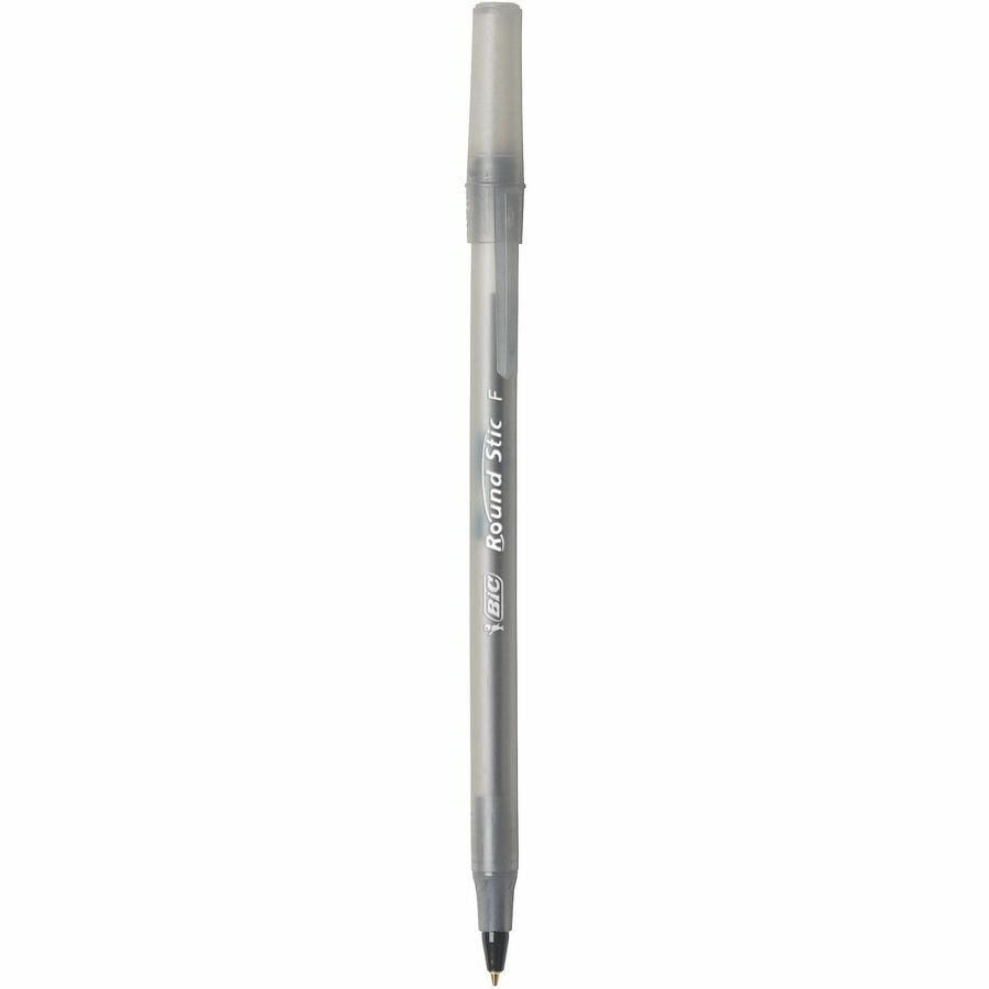 BIC Round Stic Extra Precision Ballpoint Pen, Fine Point For Ultra ...