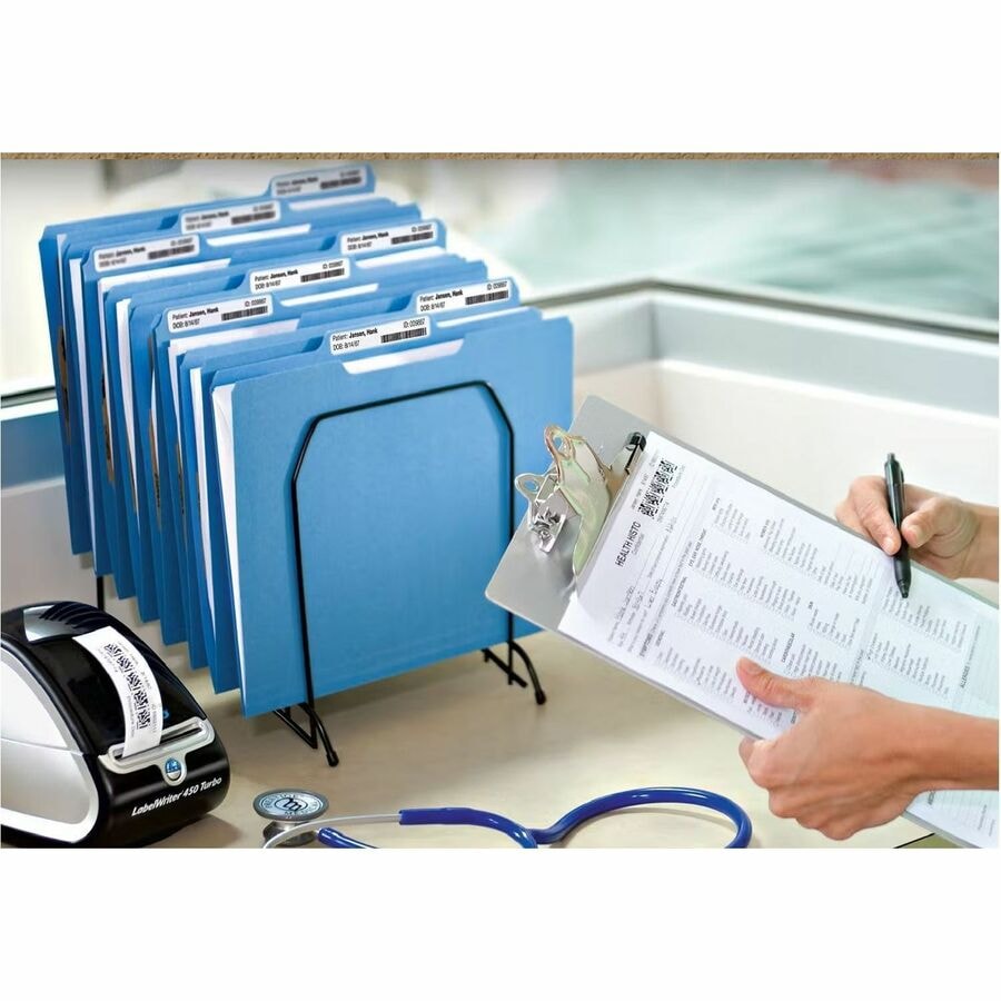Dymo LabelWriter 2026404 Shipping Label - 6" x 4" - White - 5 / Box ...