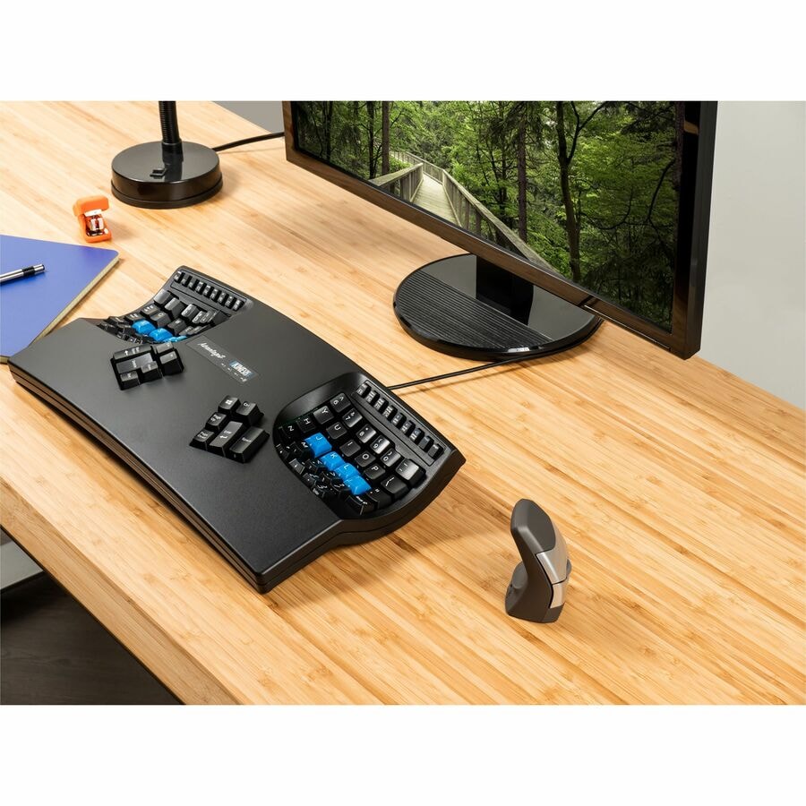 Kinesis Advantage2 Quiet LF Keyboard - Cable Connectivity - USB Type A ...