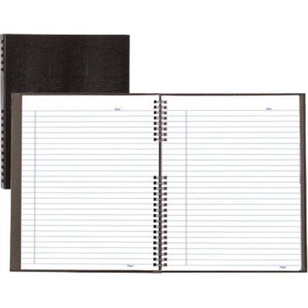 Blueline NotePro Notebook - 150 Sheets - Twin Wirebound - 10.75" (273. ...