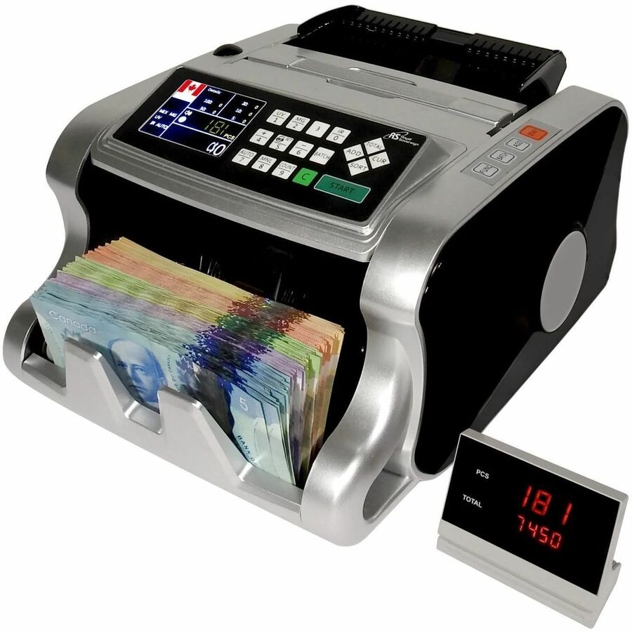 Royal Sovereign Bank Grade Mixed Denomination Bill Counter - 200 Bill ...