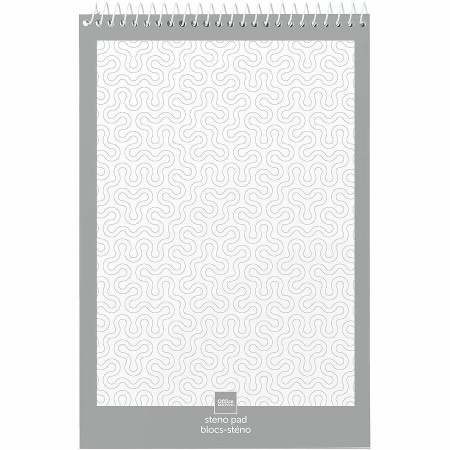 Office Depot Steno Books, Green Tint with Gregg Ruled, 6" x 9" , 70 ...