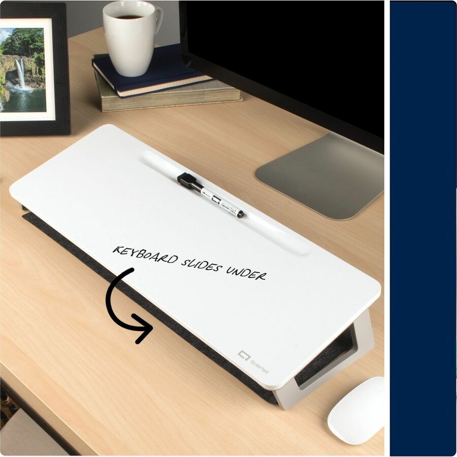 Magnetic Desktop Pad - Quartet® Magnetic Dry-Erase Desktop Computer Pad ...