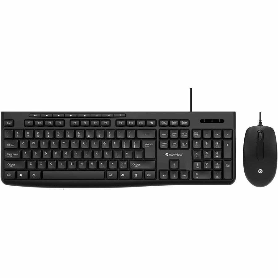 Intekview Wired Bilingual Keyboard and Mouse kit - 1 Pack | Grand & Toy