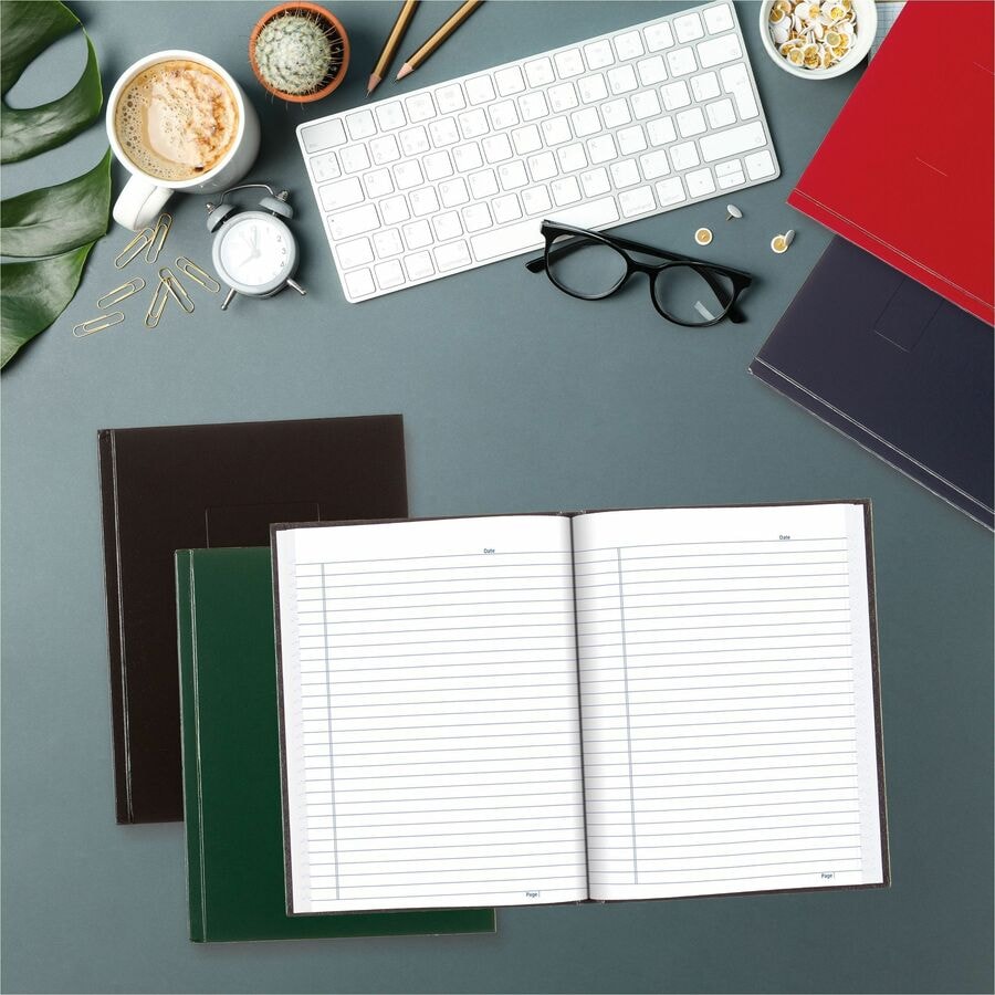 Blueline A9 4-Pack Notebooks, Hard Cover, Perfect Binding, 192 Pages ...