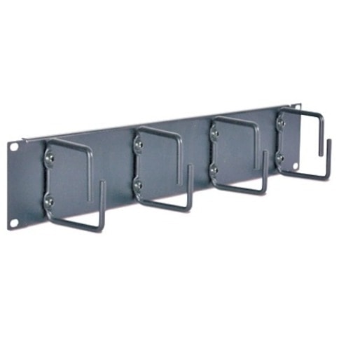 Horizontal Cable Organizer 2U - Cable Manager - Black - 2U Rack Height ...