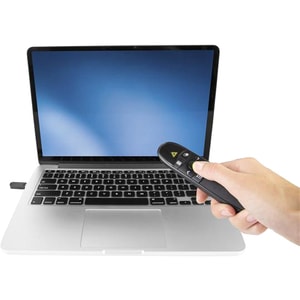 Wireless Presentation Remote with Green Laser Pointer - 90 ft. (27 m ...