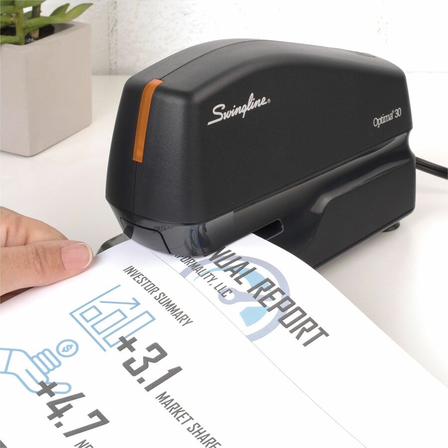 Swingline Optima 30 Electric Stapler - Staples Upto 30 Sheet of 20lb ...