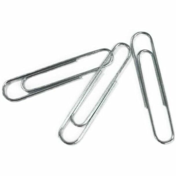 Grand & Toy Jumbo Paper Clips, Smooth, Silver, #4, 100/Box - Jumbo - No ...