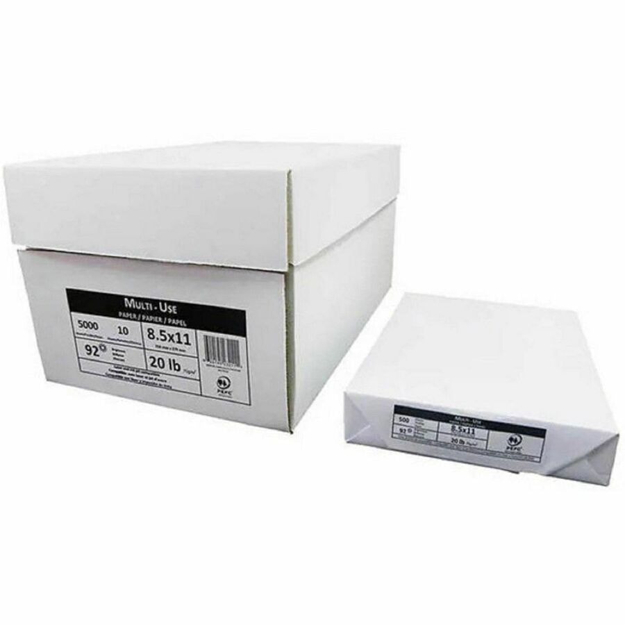 Xerographic Copy & Multipurpose Paper Letter - 8 1/2" x 11" - 92 ...